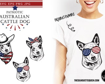 Dog Usa Bandana Svg - Etsy