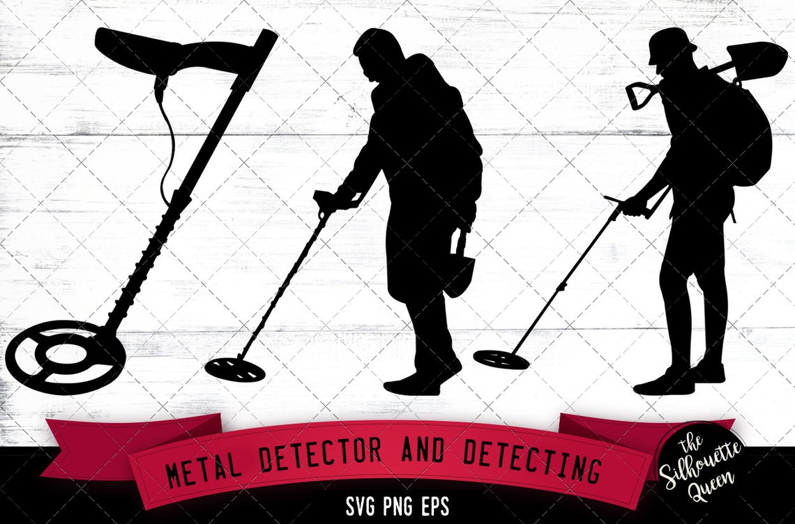 Metal Detector Svg Metal Detecting Svg Tracker Svgtreasure | Etsy UK