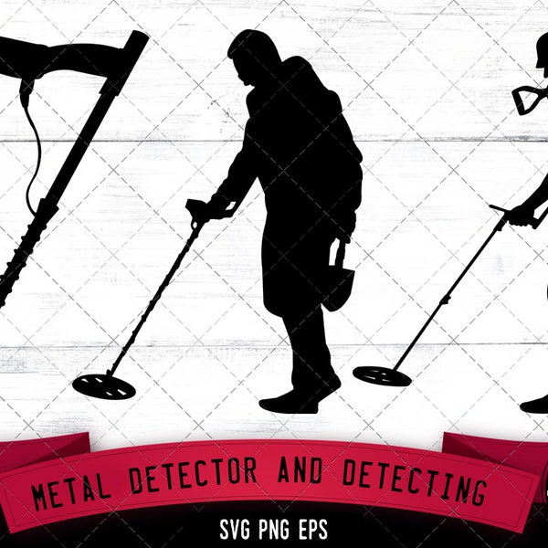 Metal Detecting Svg - Etsy