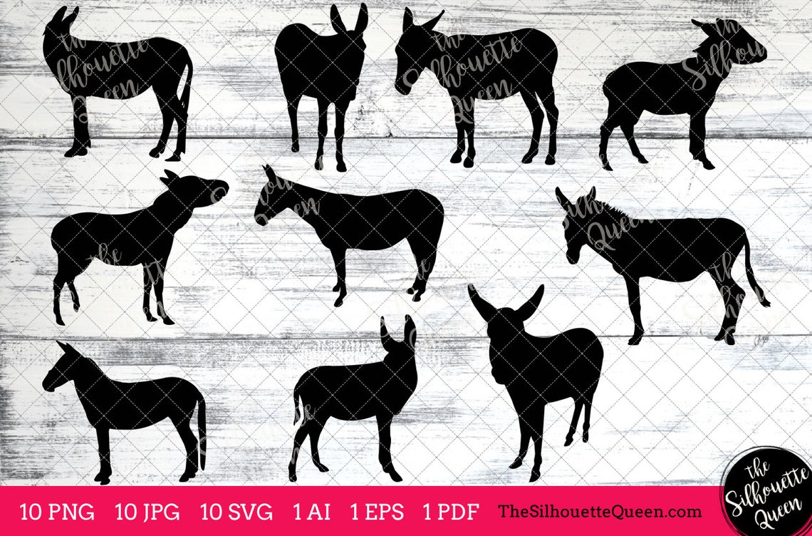 Mule Svg, Mule Monogram, Mule Svg File,cuttable, Mule Svg Bundle, Cut ...