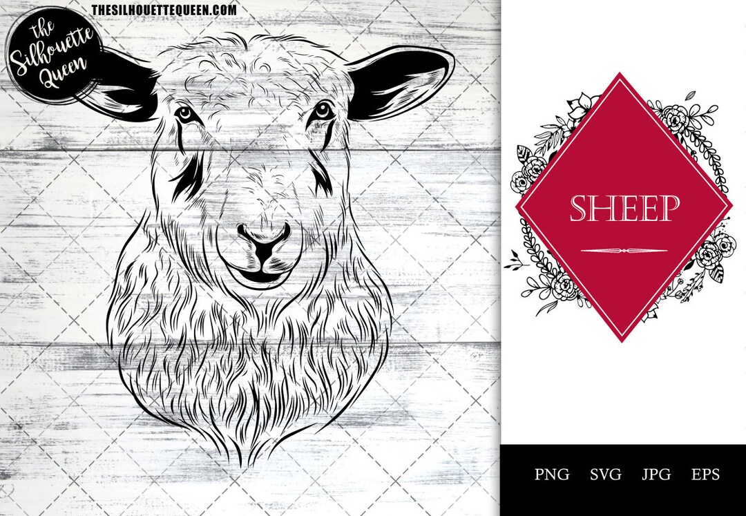 Sheep Svg, Animal Svg, Sheep Mug Svg, Sheep Ears Svg, Sheep Blanket Svg ...