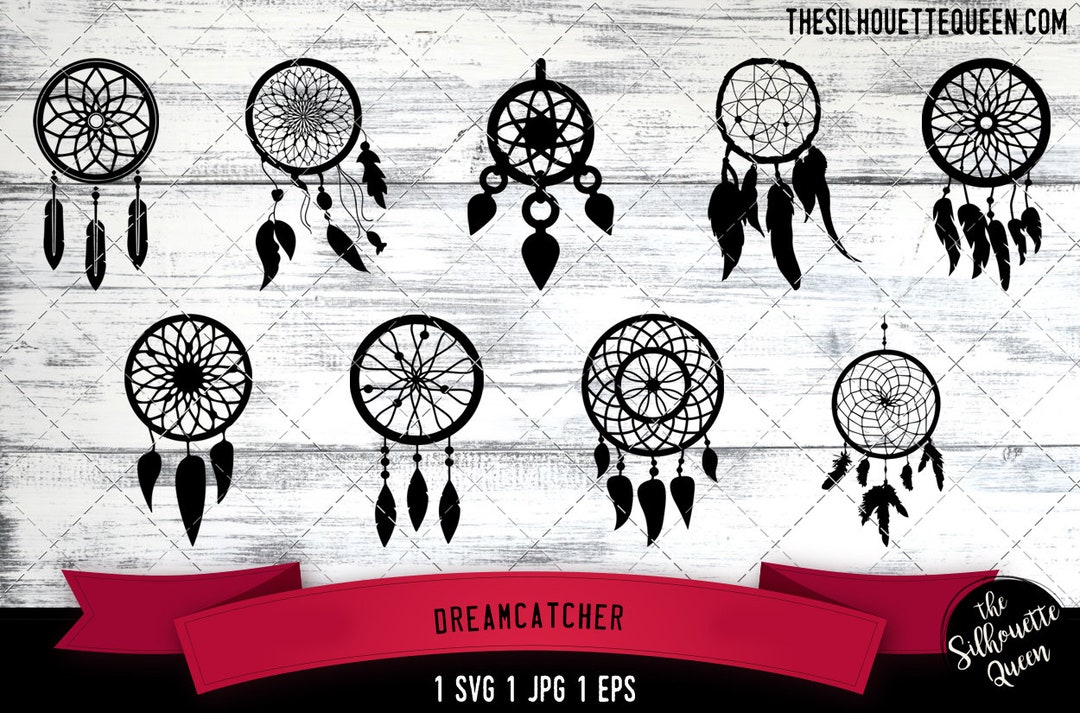 Dreamcatcher SVG File SVG Bundle File-cut File-vector Clip - Etsy