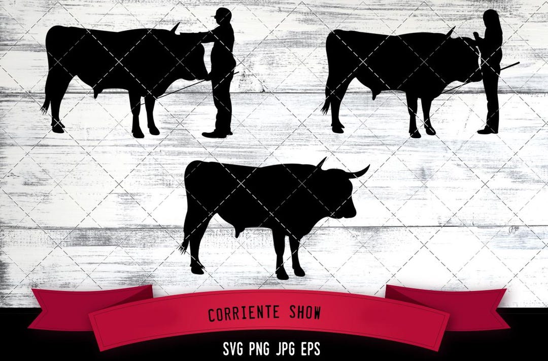 Corriente Cow Show SVG File,livestock Judging Svg, Farm Girl Boy Svg, 4 ...
