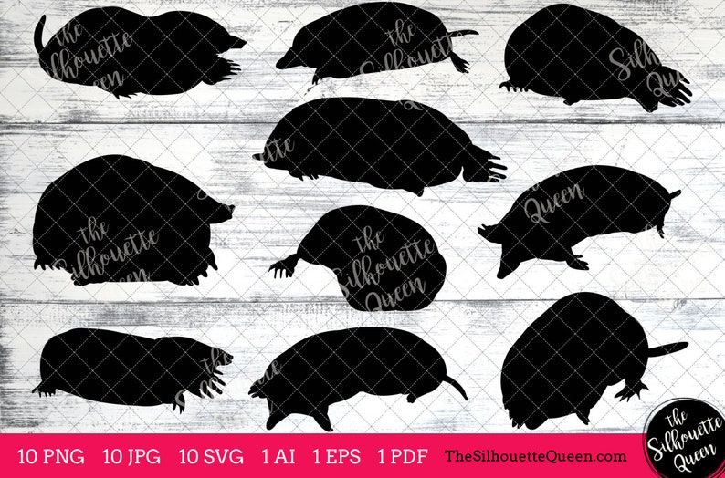Mole Svg, Mole Monogram, Mole Svg File,cuttable, Mole Svg Bundle, Cut ...