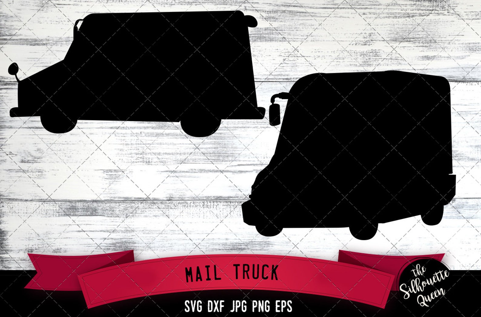Mail Truck Svg Cricut Files Silhouette Studio Vector Design - Etsy