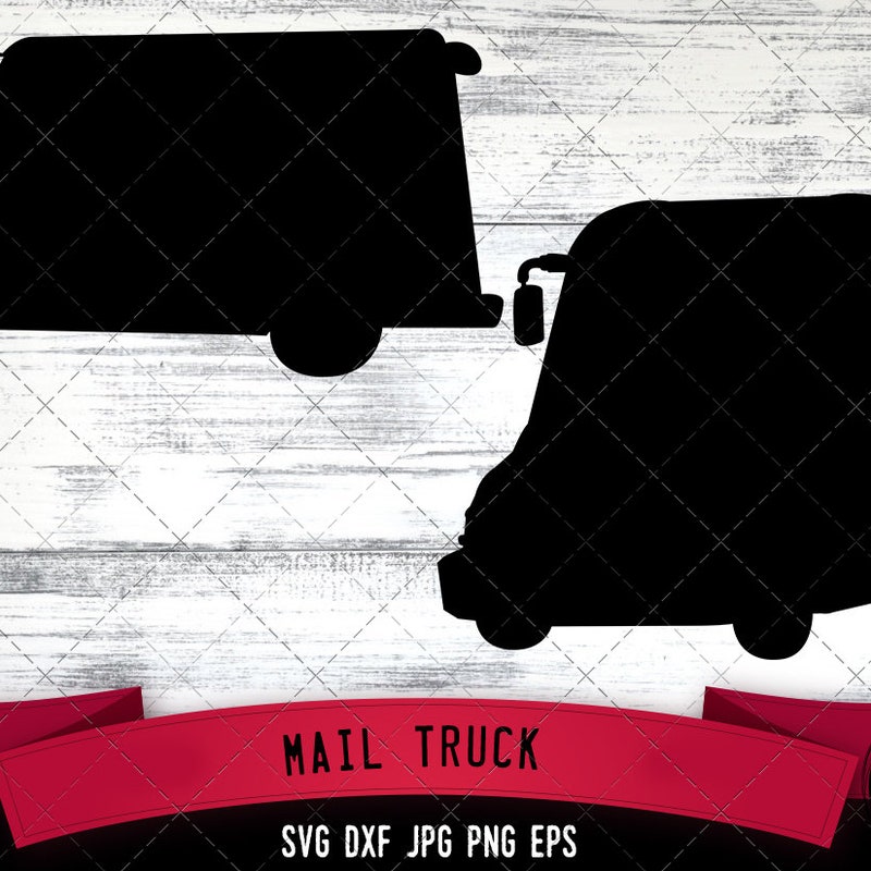 Mail Truck Svg - Etsy