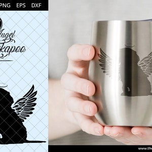 Cockapoo #10 With Wings SVG, Pet Memorial, RIP Angel, in Loving Memory ...