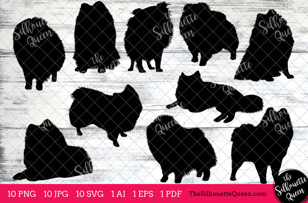 German Spitz Dog Svg, Dog Svg, Dog Monogram Svg, Dog Svg Files Cricut ...