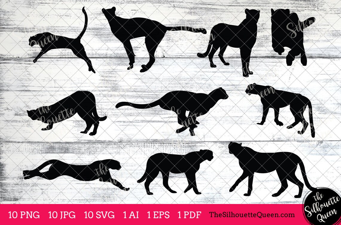 Cheetah Svg, Cheetah Monogram, Cheetah Svg File,cuttable, Cheetah Svg ...