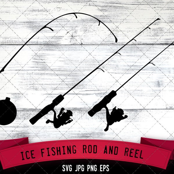 Ice Fishing Rod - Etsy