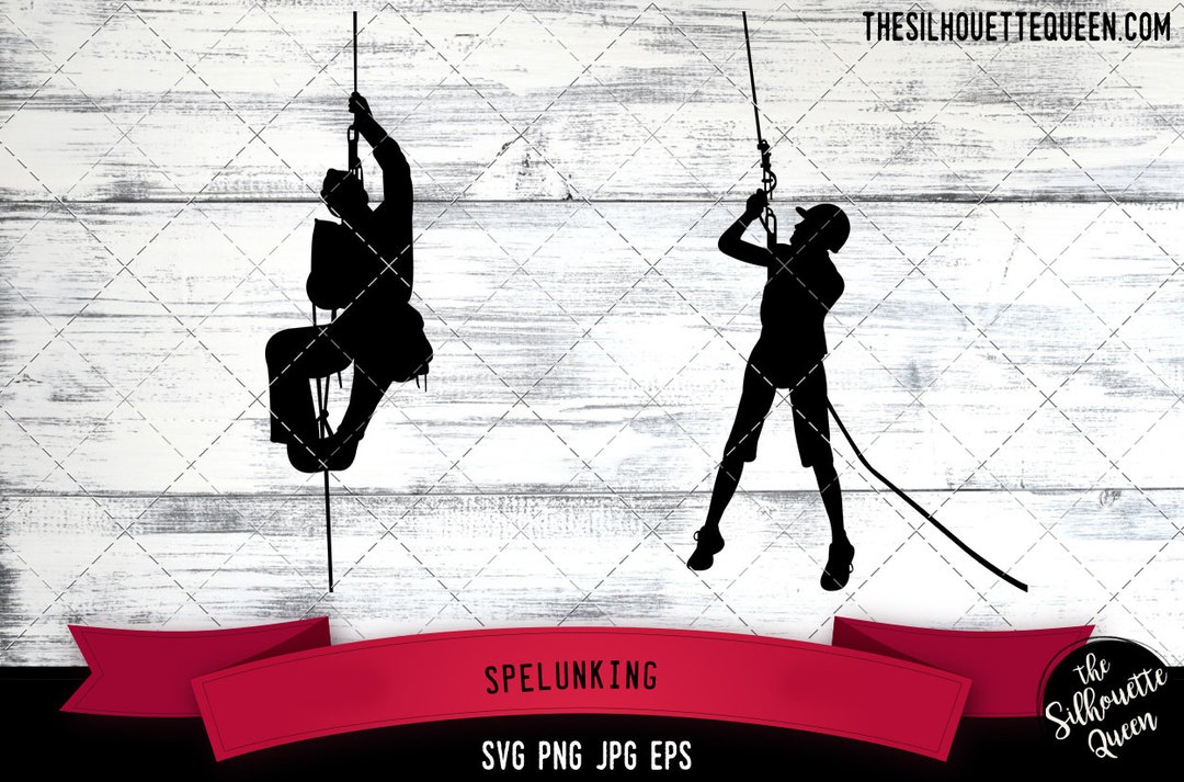 Spelunking SVG, Silhouette, Logo, Spelunking SVG Cut Files for Cricut ...