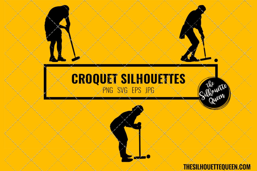 Croquet SVG Bundle for Cutting , Cut Files Silhouette Studio, Cricut ...