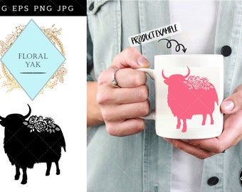 Yak 2 Svg, Yak Svg, Cattle Svg, Yak Png, Yak Jpg, Yak Files, Yak ...