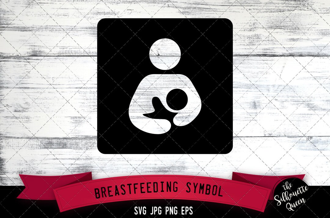 Breastfeeding Symbol Icon SVG -vector Symbol Commercial & Personal Use ...