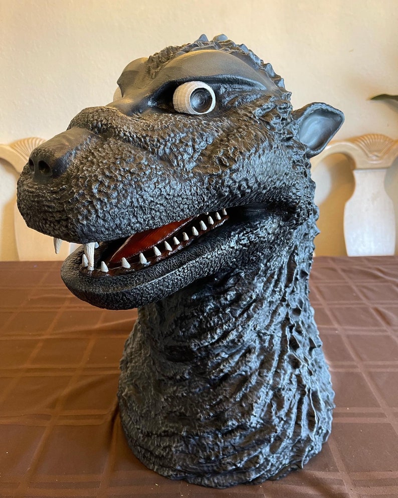 Suit Sized 1954 Godzilla Bust - Etsy