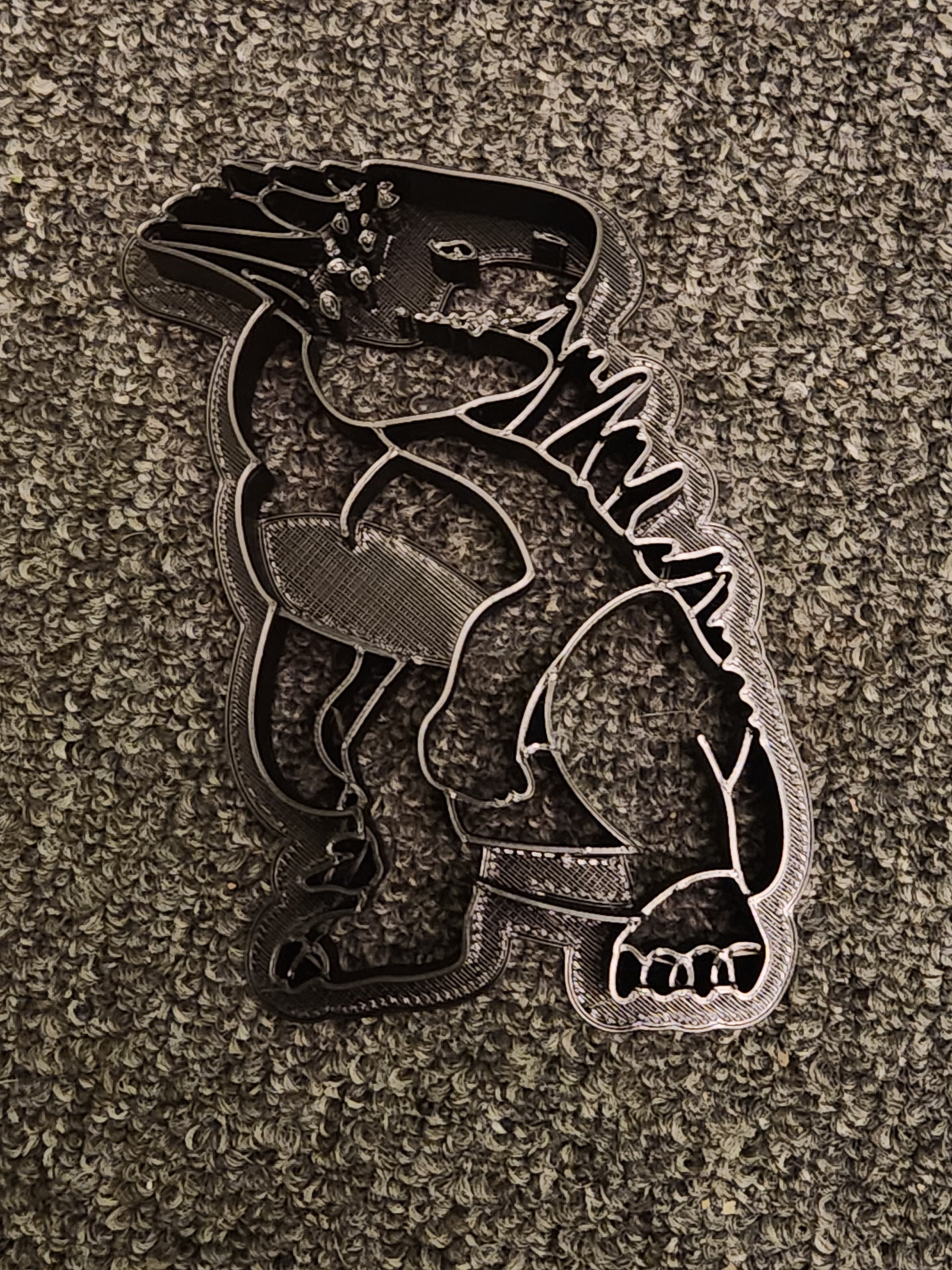 Godzilla X Kong the New Empire Shimo Ice Dragon Cookie Cutter With ...