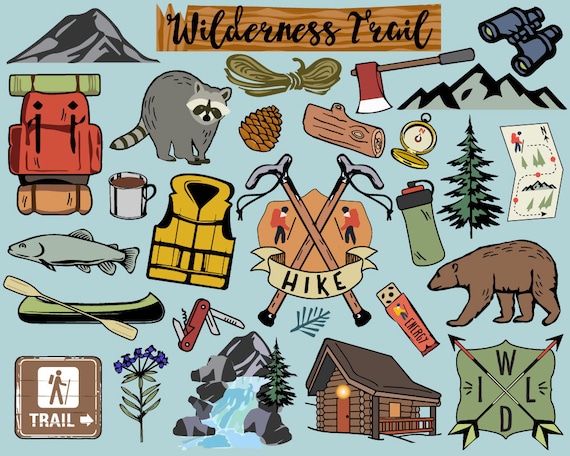 Hiking Trail Clip Art