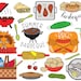 BBQ Clipart, Summer Barbecue Clipart, Picnic Clip Art, Bbq Invitation ...