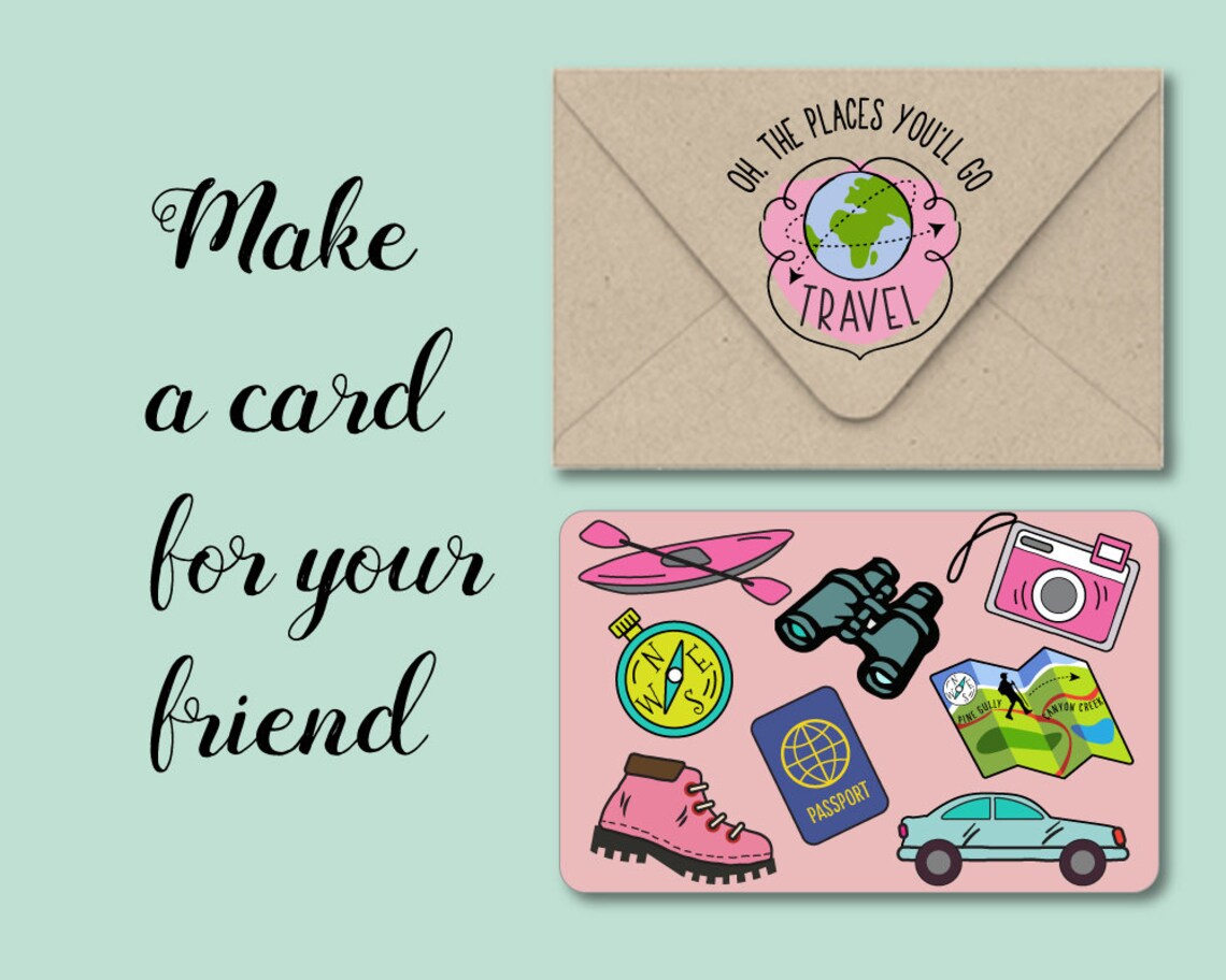 Travel Clipart, Summer Clipart, Bullet Journal Stickers, Travel Clip ...