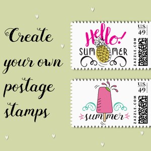 Hello Summer Clipart, Vector, Beach Clipart, Pineapple Clip Art, Doodle ...