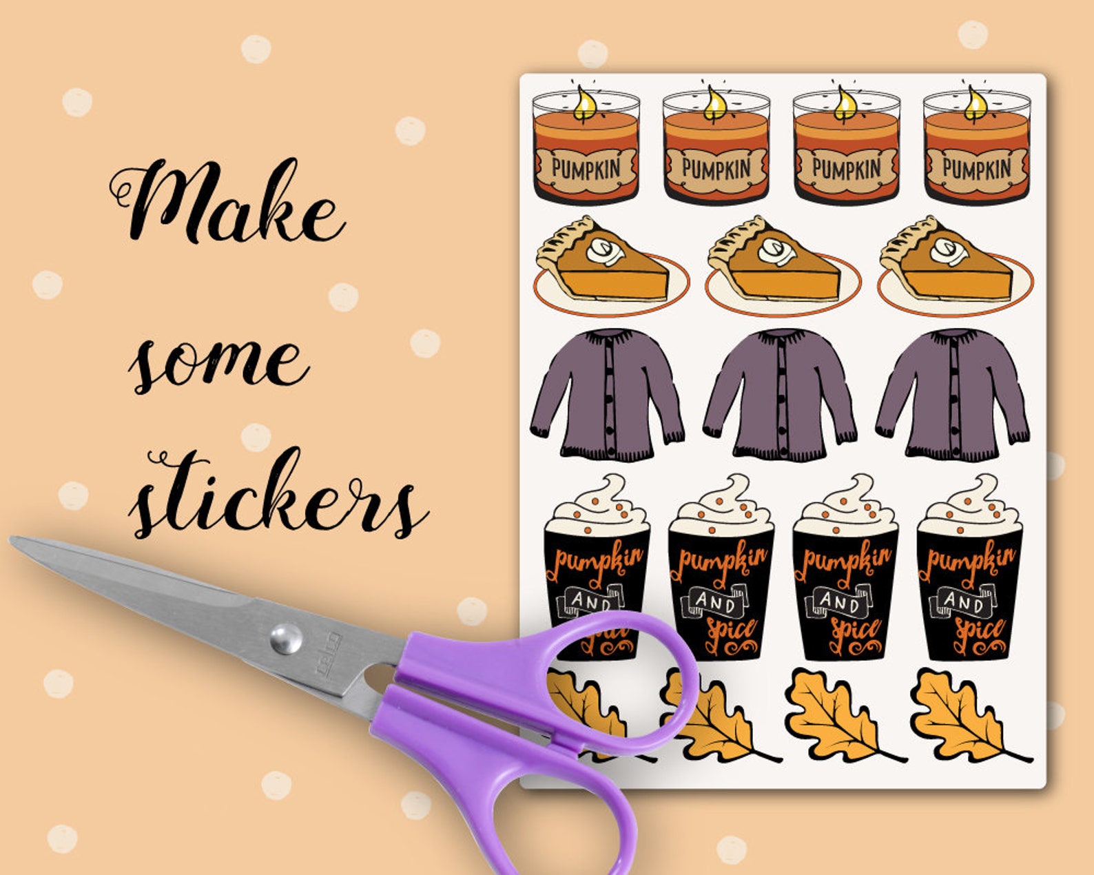Fall Clipart With Pumpkins, Pumpkin Clip Art, Fall Clip Art, Autumn ...