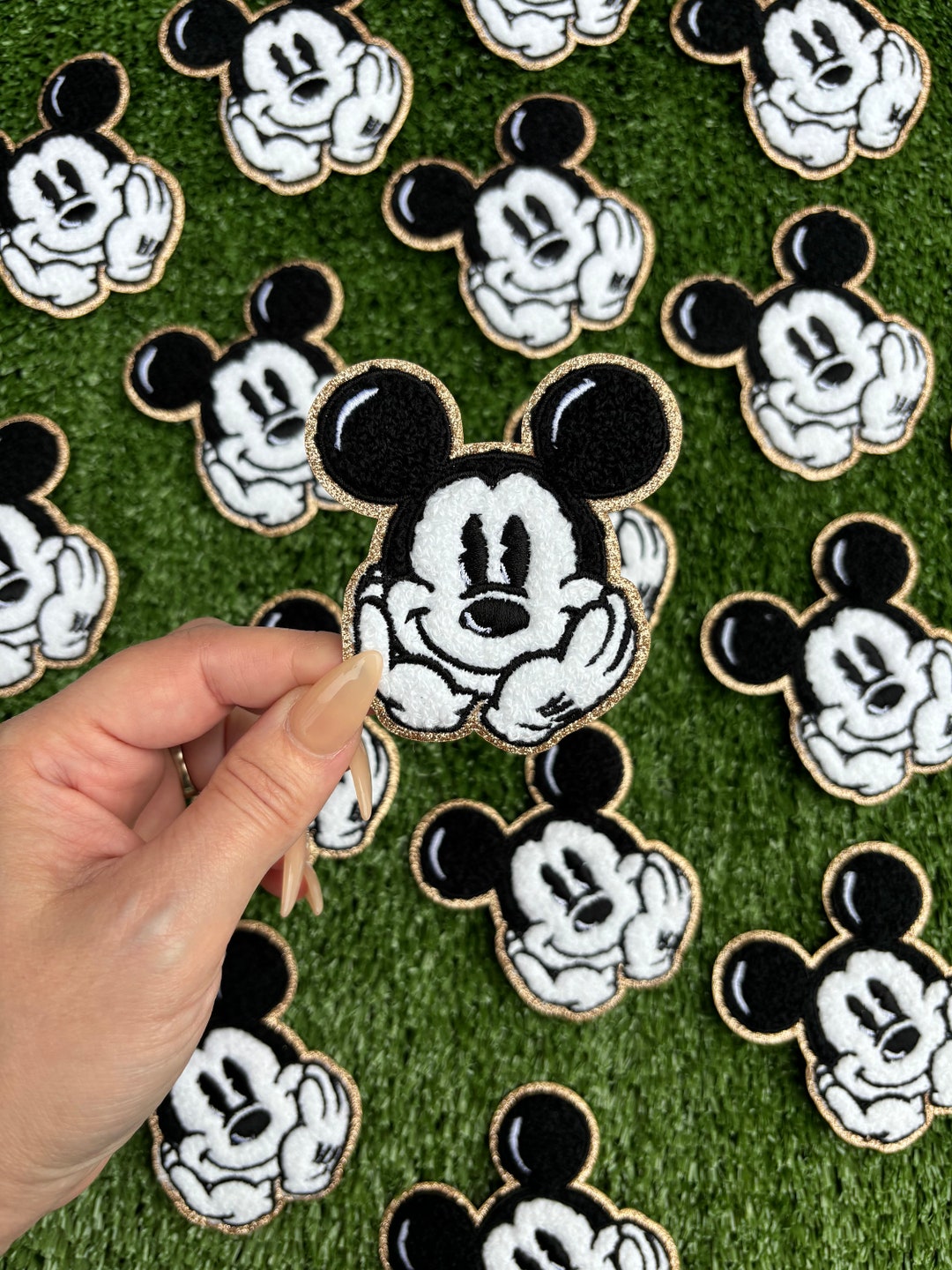 Custom Vintage Mouse Patch Iron on Theme Park Patch - Etsy