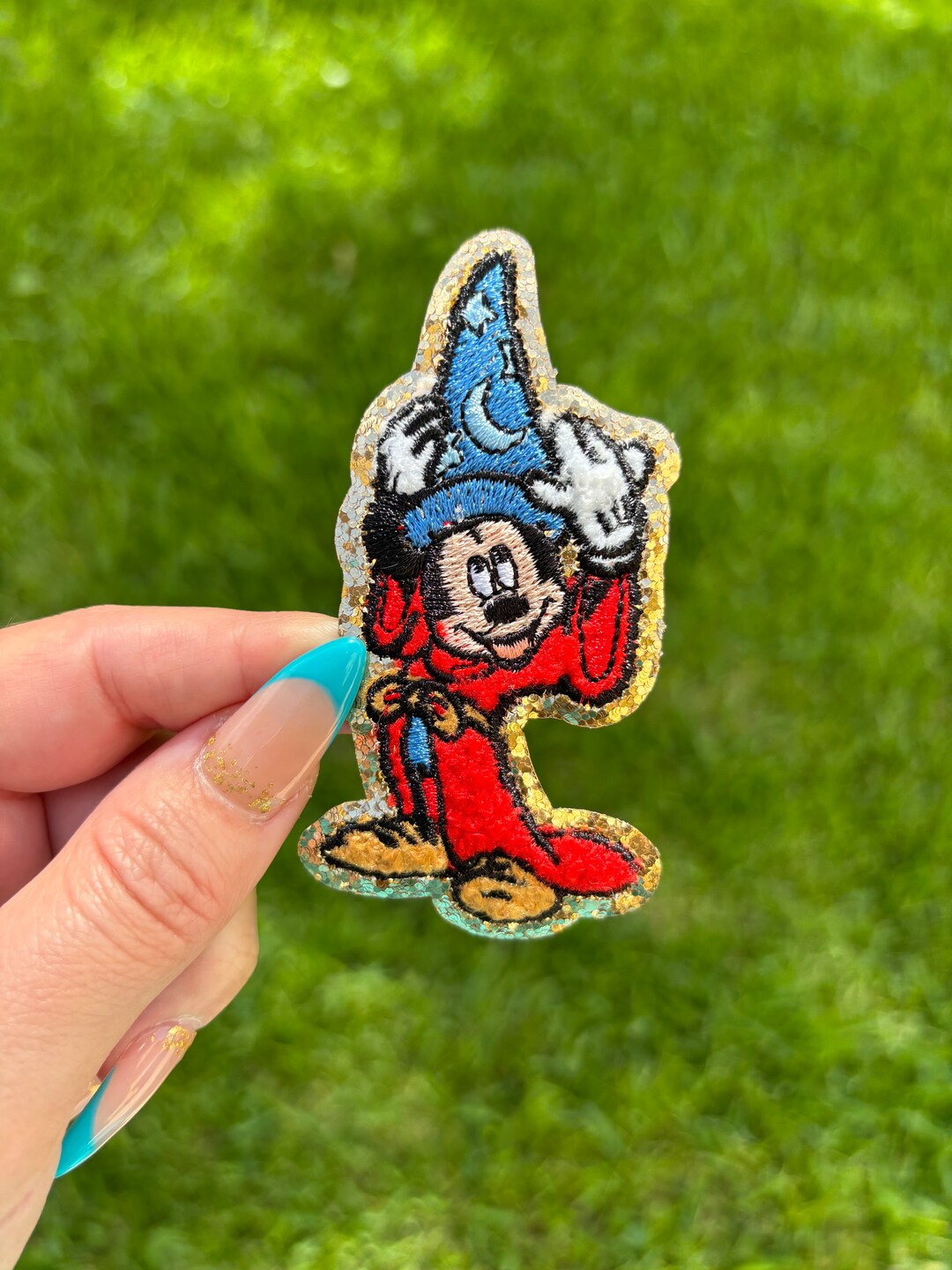 Sorcerer Mouse Patch | Theme Park Patch - Etsy
