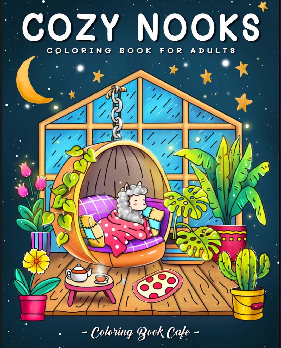 Cozy Nooks Digital Coloring Book - Etsy