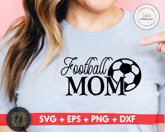 Football Mom SVG Sports SVG Sports Lover Mom Sports Funny | Etsy