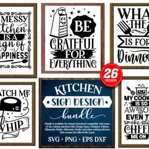 Home Kitchen Sign Svg Bundle Cooking Svg Kitchen Towel Svg - Etsy