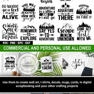 Adventure Quotes Svg Bundle, Adventure Quote Svg, Camper Quotes Svg ...
