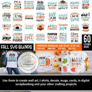 Fall Svg Bundle, Fall Svg, Autumn Svg Bundle, Fall Shirts Svg, Pumpkin ...