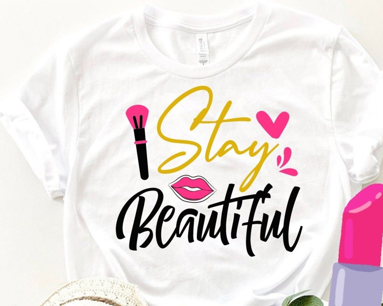 Stay Beautiful Quote SVG Makeup SVG Makeup Quote Svg Makeup - Etsy
