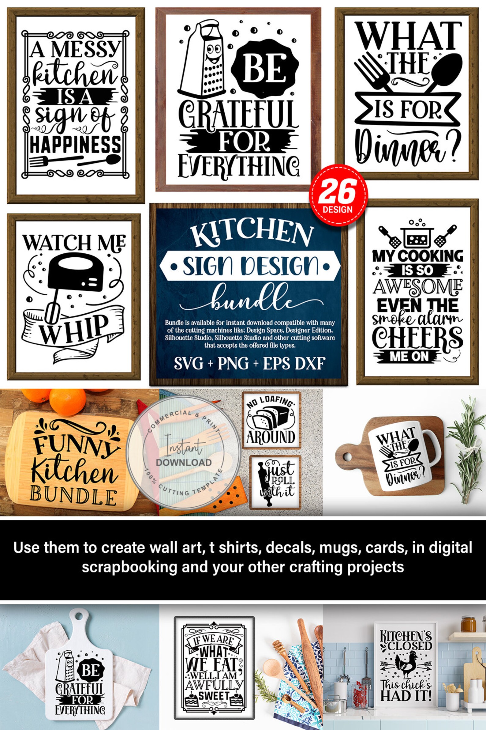 Home Kitchen Sign Svg Bundle Cooking Svg Kitchen Towel Svg - Etsy