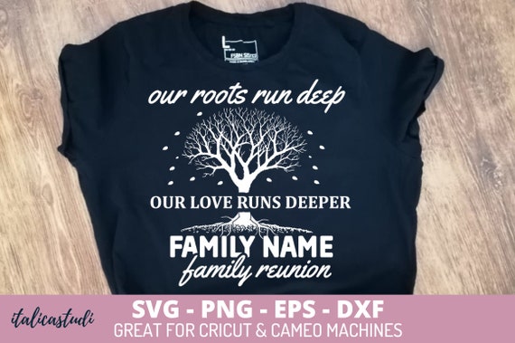 Our Roots Run Deep Our Name Family Reunion Quote Svg Family - Etsy