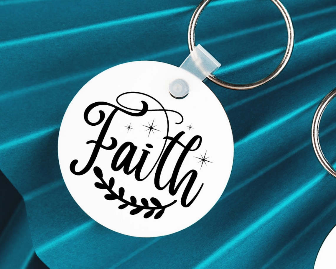 Keychain SVG Bundle Keychain Pattern Svg Round Keychain Svg | Etsy