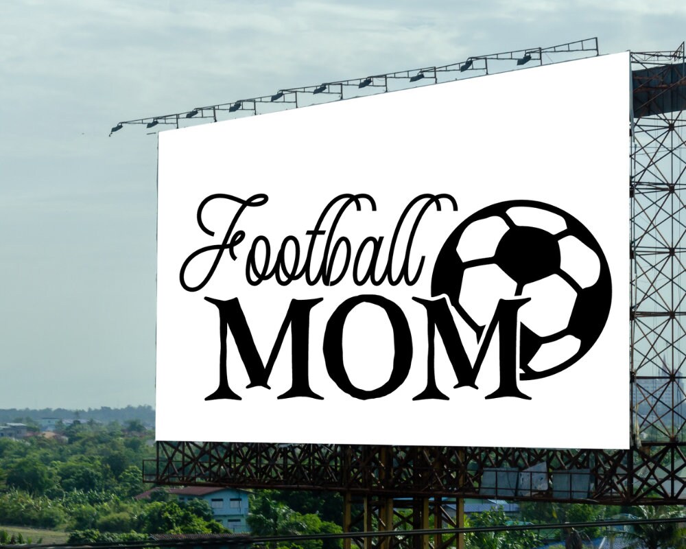 Football Mom SVG Sports SVG Sports Lover Mom Sports Funny | Etsy