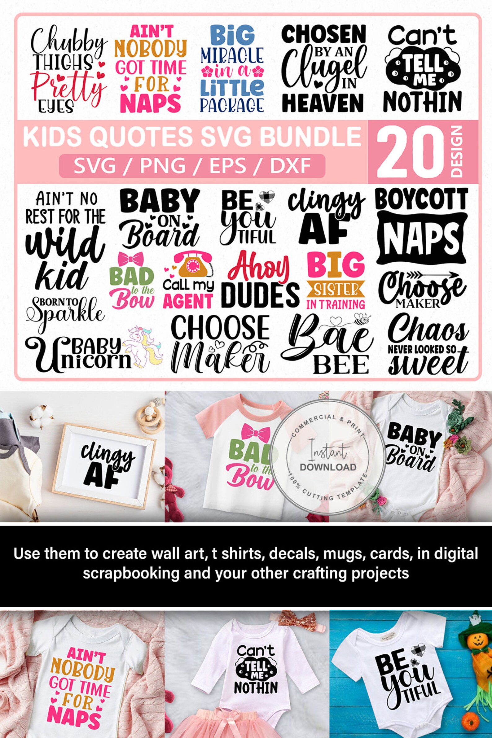 Kids SVG Bundle Cute Kids Svg Kids SVG Desgin Kids Tshirt | Etsy