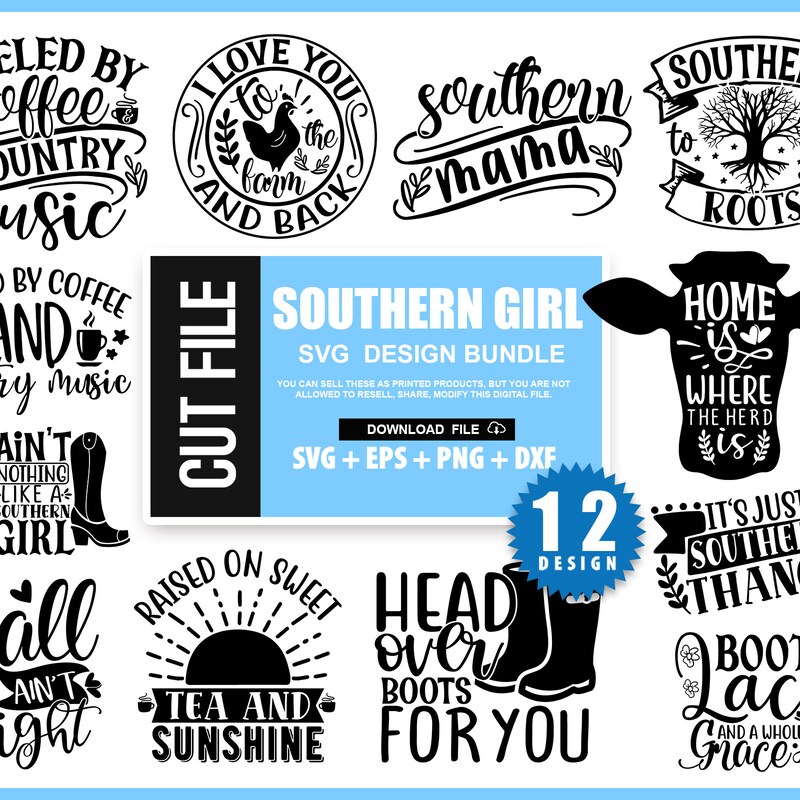 Southern Sayings Svg - Etsy