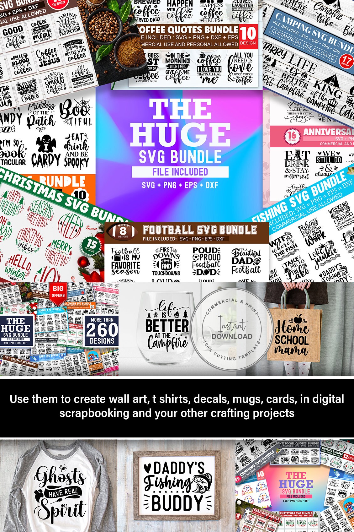 The Huge SVG Bundle Massive Svg Bundle Big Bundle Svg Mega - Etsy