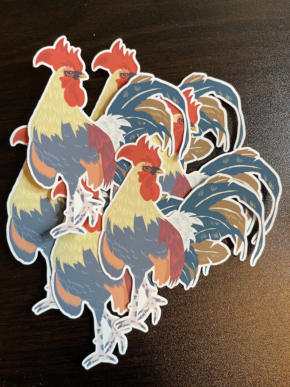 Rooster Vinyl Sticker Rooster Sticker for Him Rooster for Car Rooster ...