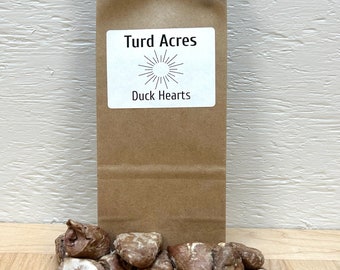 Duck Hearts, Freeze-dried Treats for Dogs, Single Ingredient Treats ...