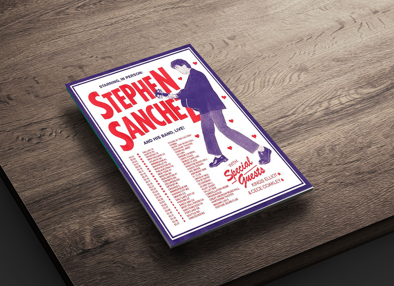 Stephen Sanchez Tour 2023 Poster sold by Fund Barbi | SKU 3251727 ...