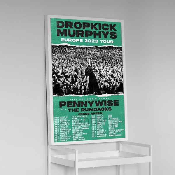 Dropkick Murphys Poster - Etsy