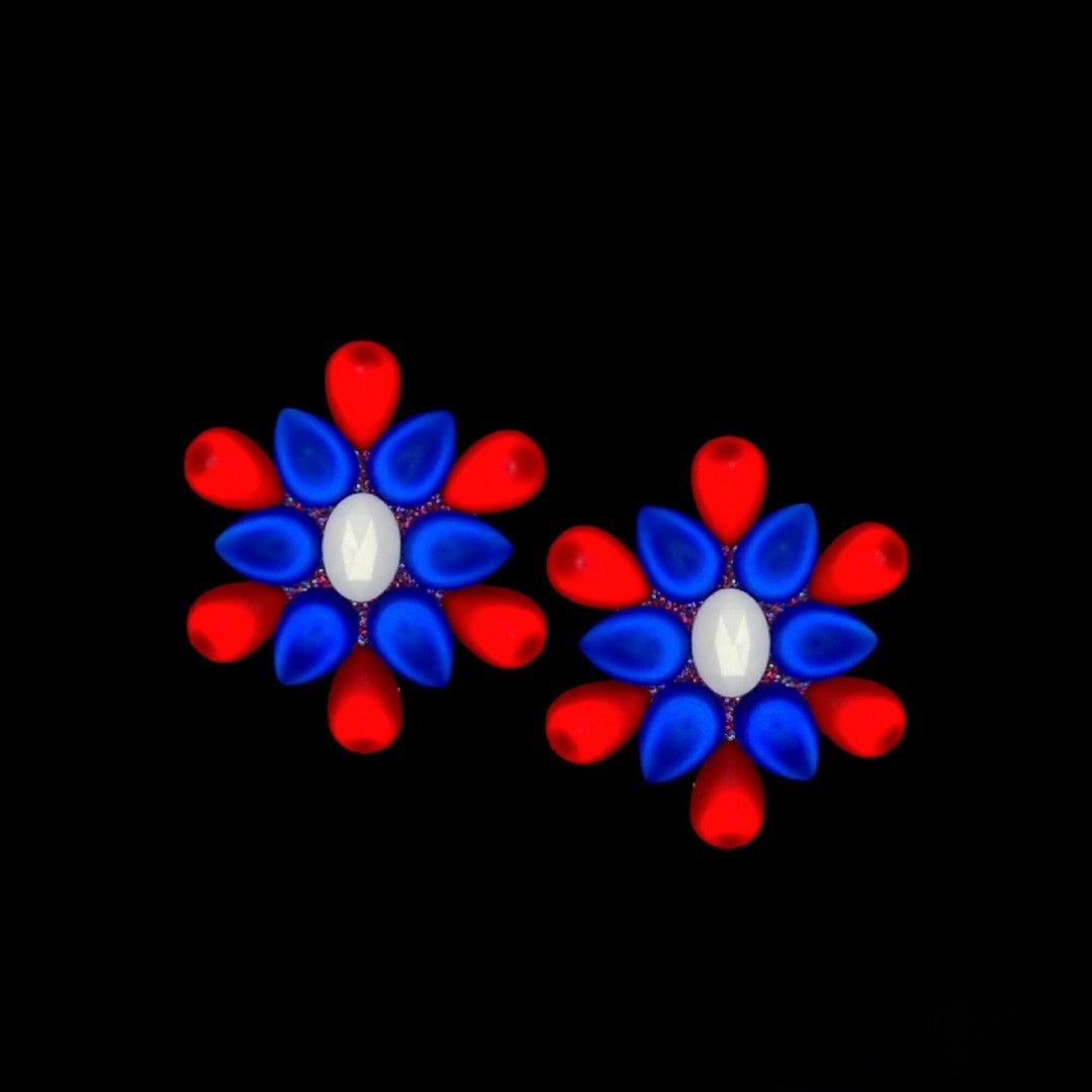 4th Of July Pasties Red White Blue Pasties Pool Party Pasties Reusable