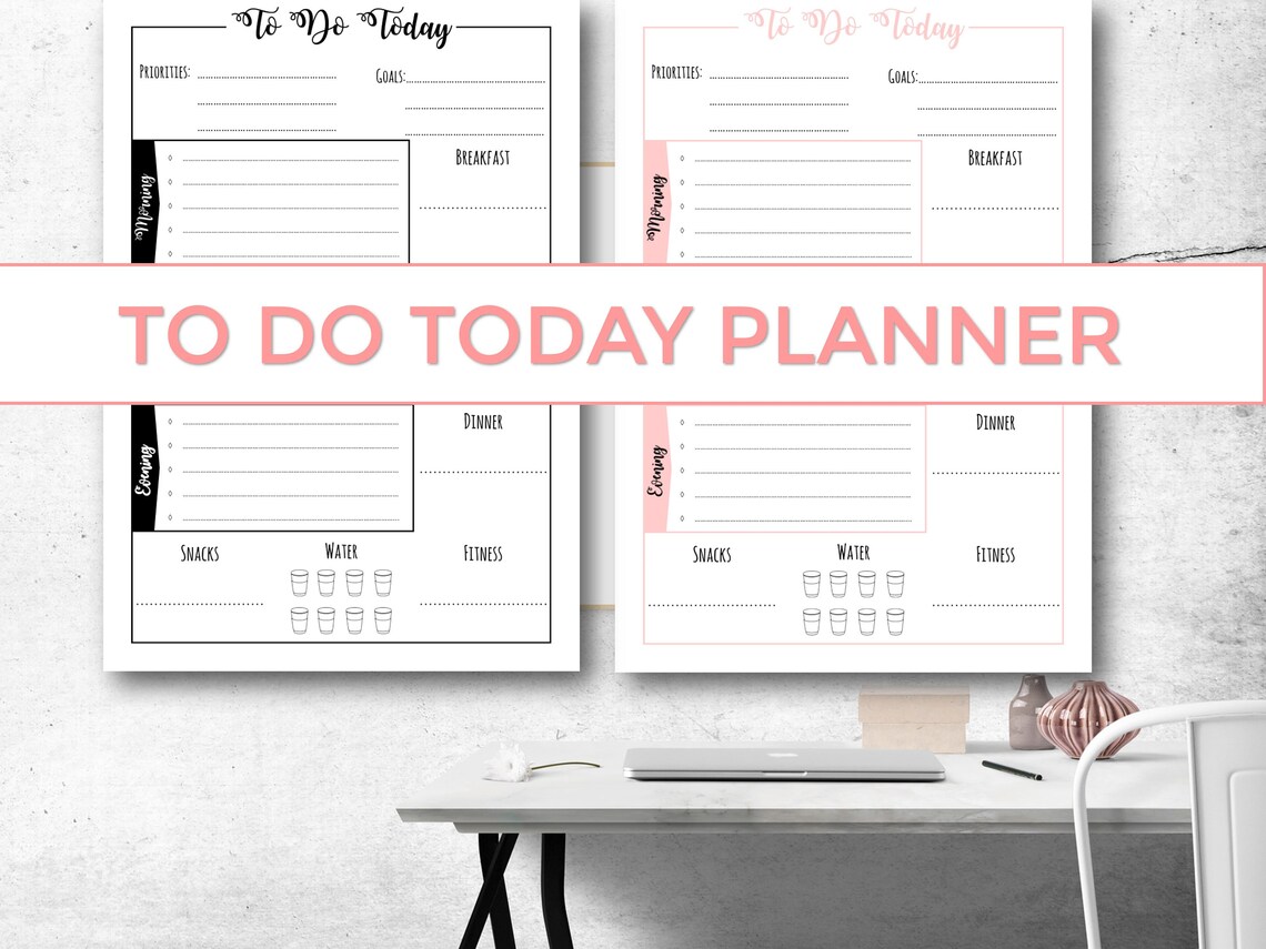 To Do Today Planner Today Planner To Do Printable | Etsy