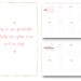 Weekly Planner Printable Blush Pink & Gold, Printable Planner, Weekly ...
