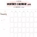Monthly Printable Planner 2019, Goals, Notes, 2019 Planner Calendar, 12 ...