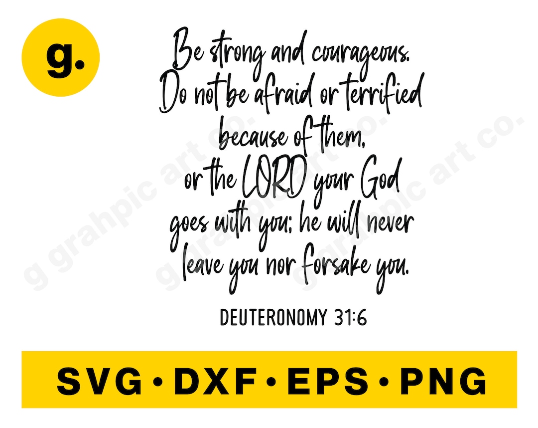 Bible Verse Svg Graphic File for Cricut, Cameo, POD, Printable. Svg ...
