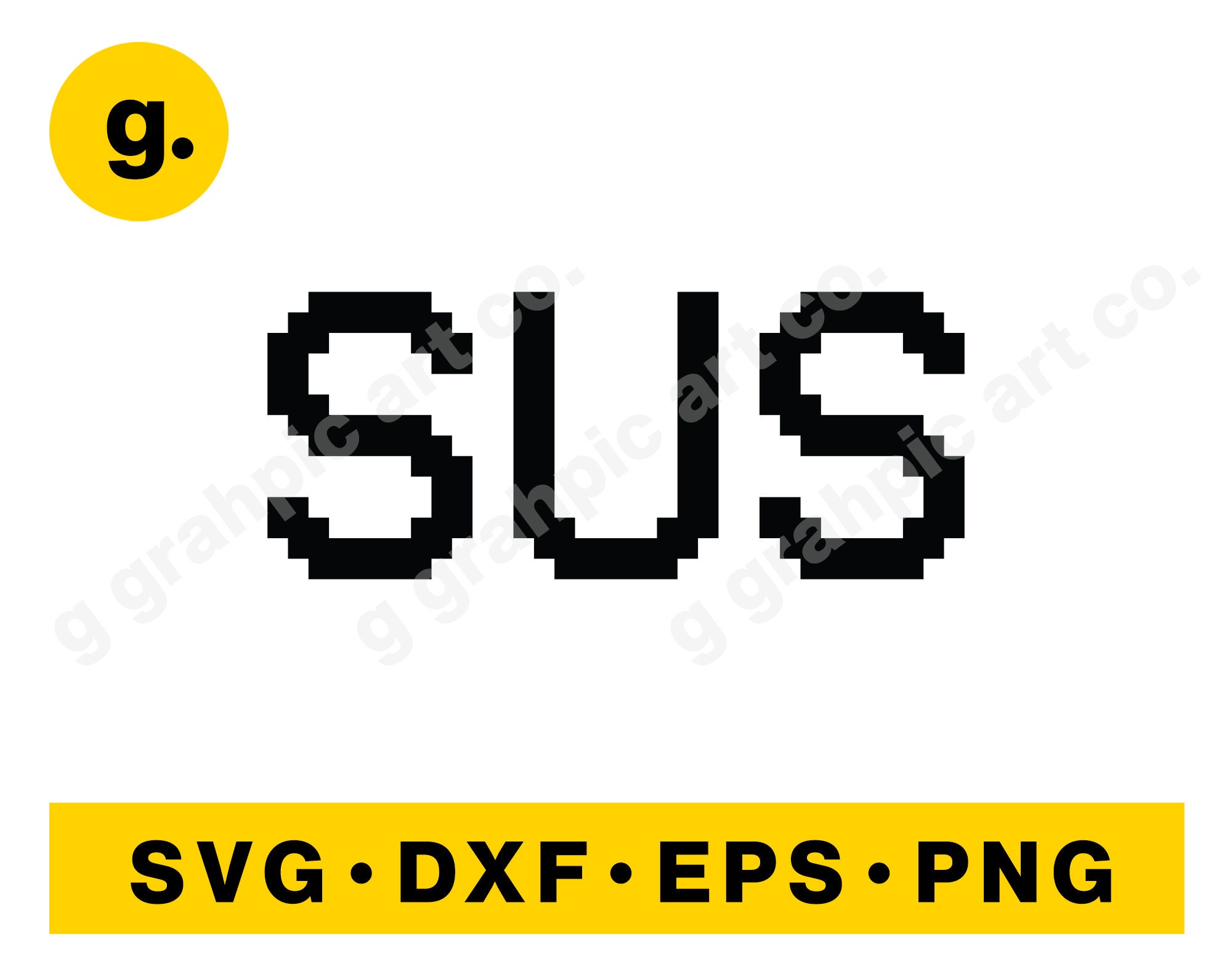 Sus Among Us SVG Graphic File for Cricut, Cameo, POD, Printable. Svg ...